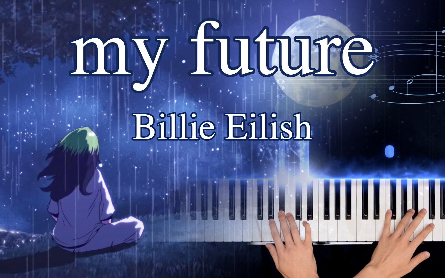 my future - Billie Eilish(Fender Rhodes Sound) | Original Piano ...